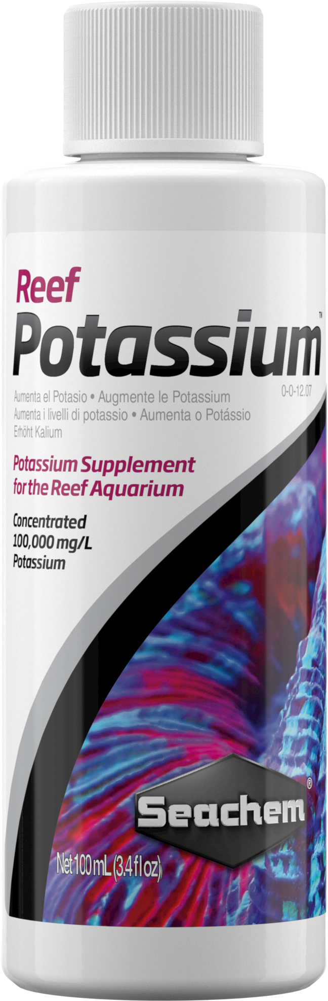 Seachem Reef Potassium 100ml — IWAquariums