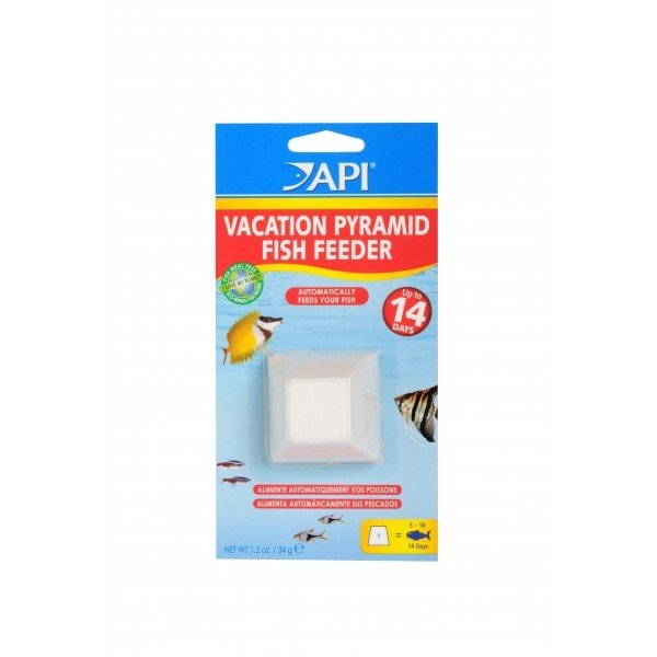 API Vacation Pyramid Fish Feeder Up To 14 Days - IWAquariums