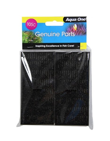 Aqua One Carbon Cartridge 105C 2pk EcoStyle 42 47 VF 28 38 (25105C ...