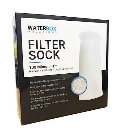 Waterbox Aquariums Filter Sock 4" (105mm) 100 Micron Filter Sock ...